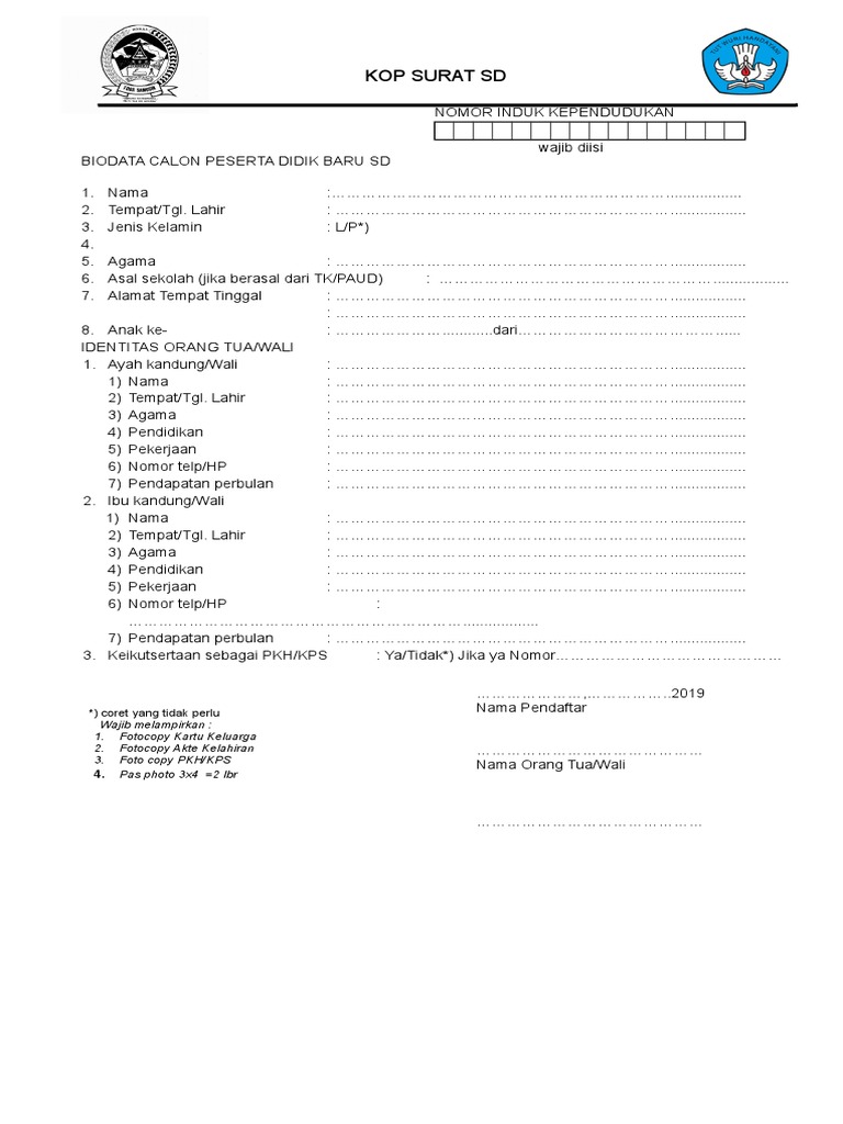 Lampiran PPDB - SD | PDF