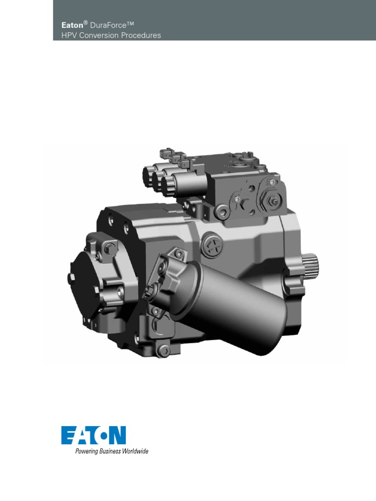 HPV Conversion Procedures | PDF | Valve | Pump