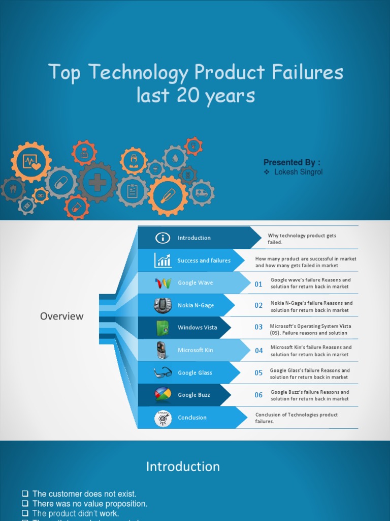 Major Tech Product Failures Explained | PDF | Windows Xp | Microsoft ...