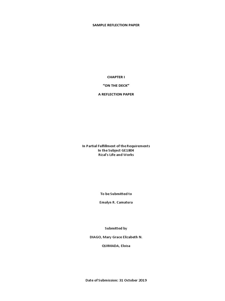 RIZAL Task Performance FINAL | PDF