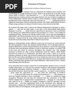 SOP Caltech | PDF | California Institute Of Technology | Mechanics