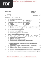 CBSE Class 5 Mathematics Question Paper Set C | PDF | Naming Conventions | Encodings