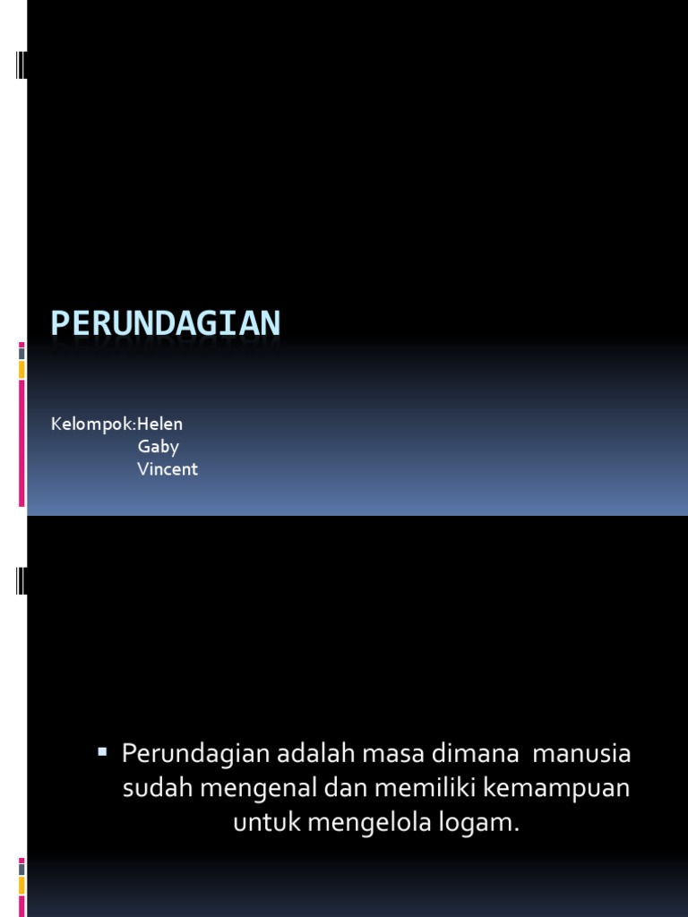 Masa Perundagian | PDF | Sains & Matematika
