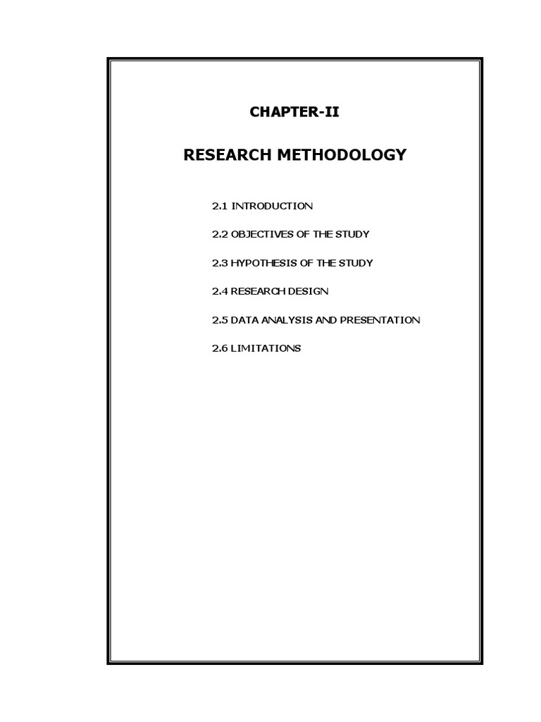09 - Chapter 2 Research Methodology PDF | PDF | Social Network | Margin ...