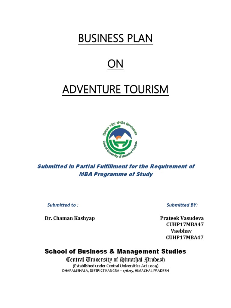 Adventure Tourism Business Plan | PDF | Balance Sheet | Tourism