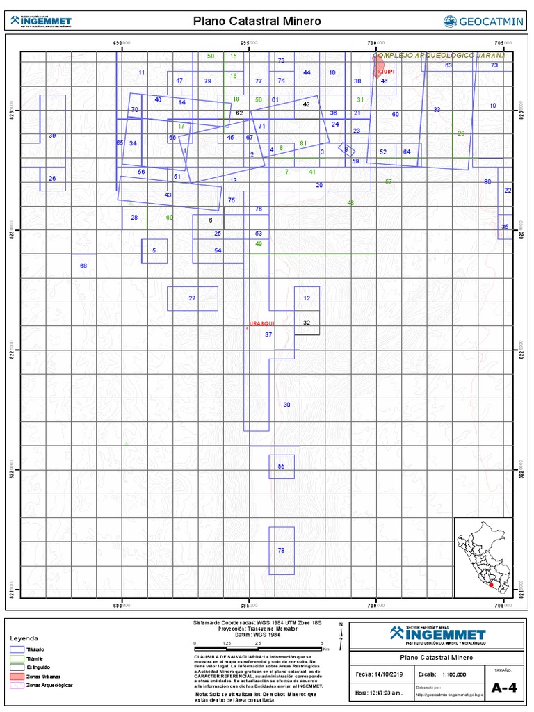 Plano Catastral | PDF | Datos geográficos e información | Infografia