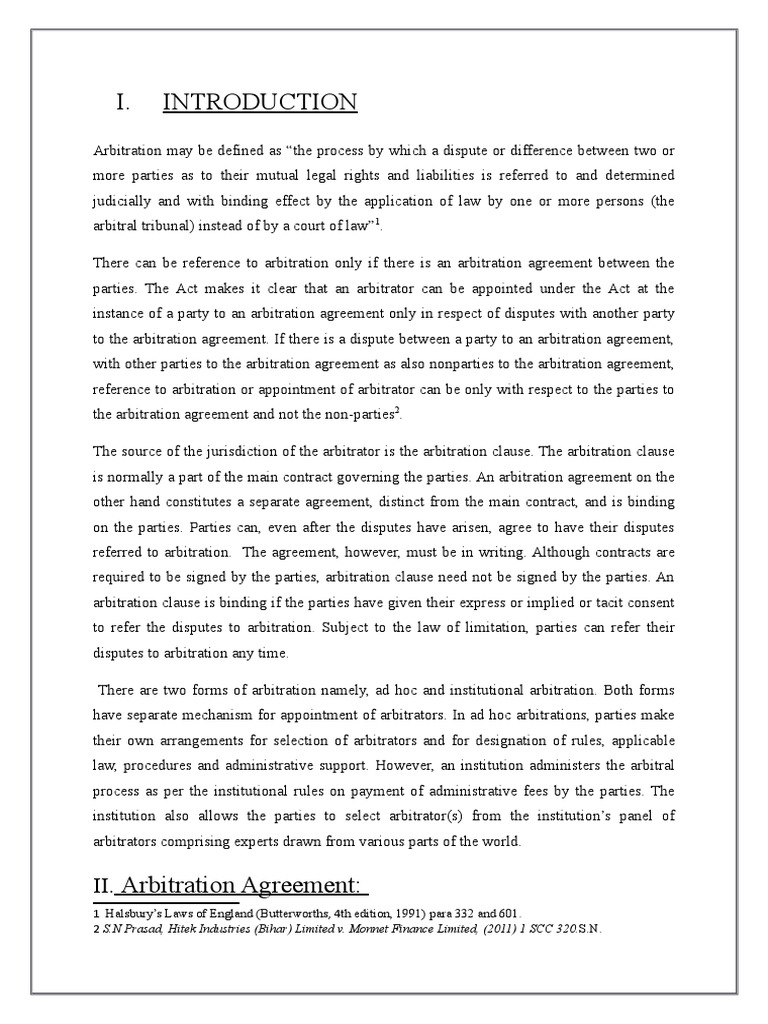 ADR Report | PDF | Arbitral Tribunal | Arbitration