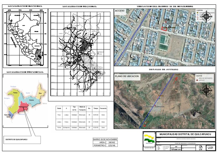 01 PL - Ubicacion 26 Noviembre Final-Layout1 | PDF | Perú