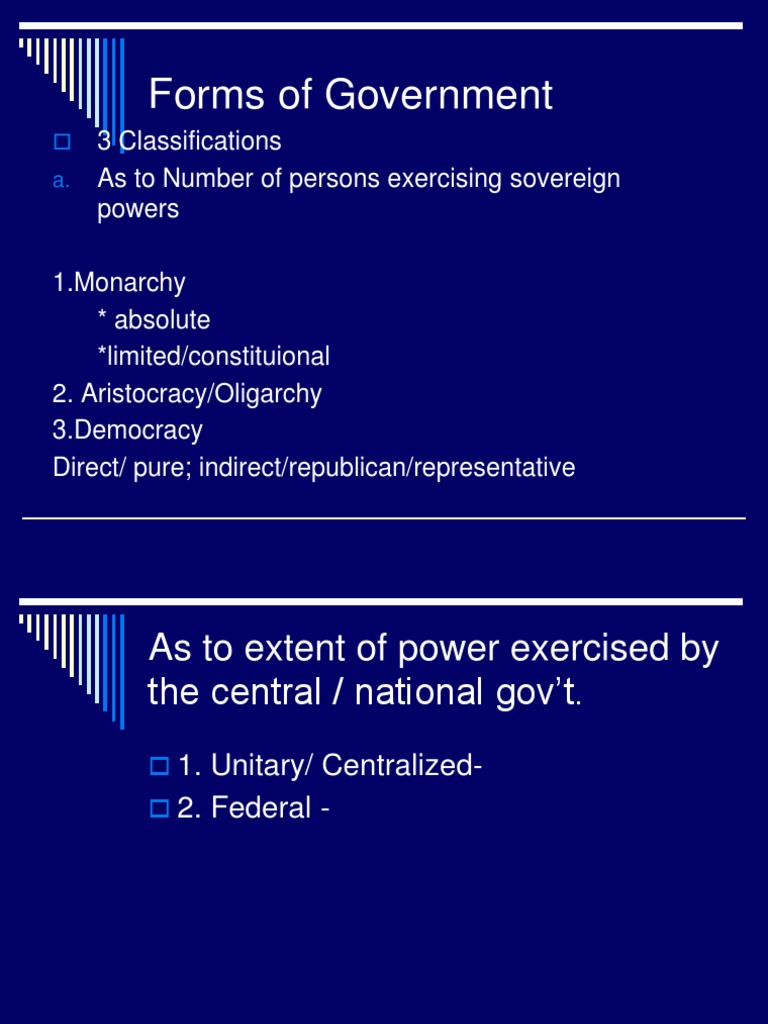 Government Types for Kids | PDF | Politics