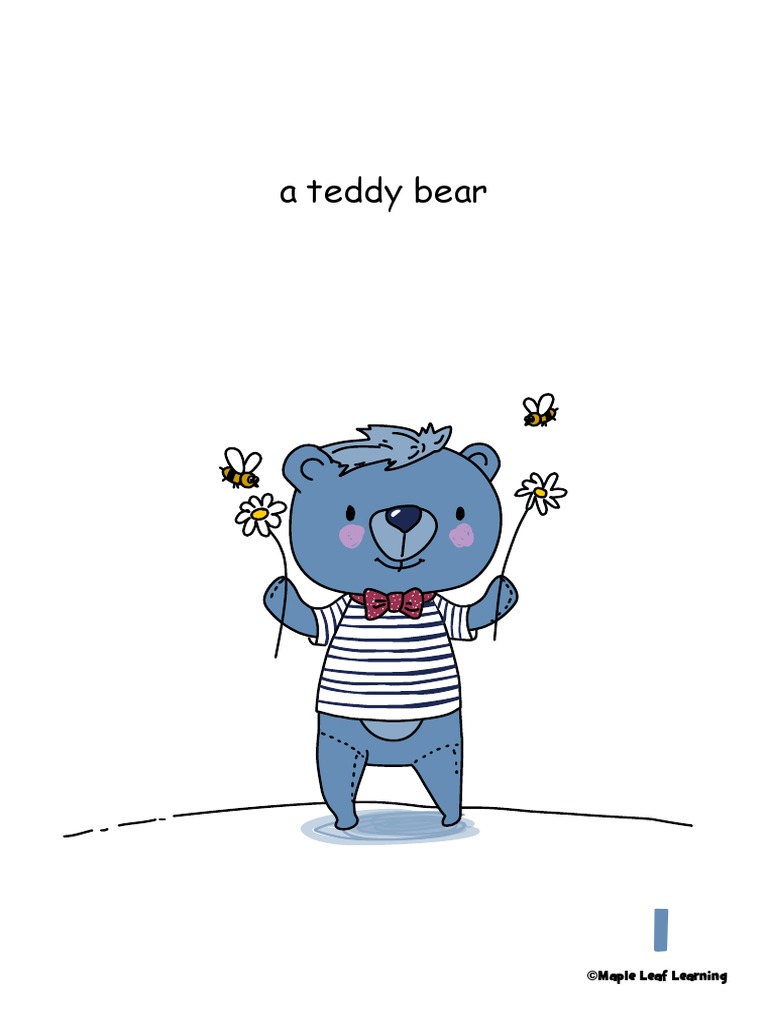 Teddy Bear Song Flashcards | PDF