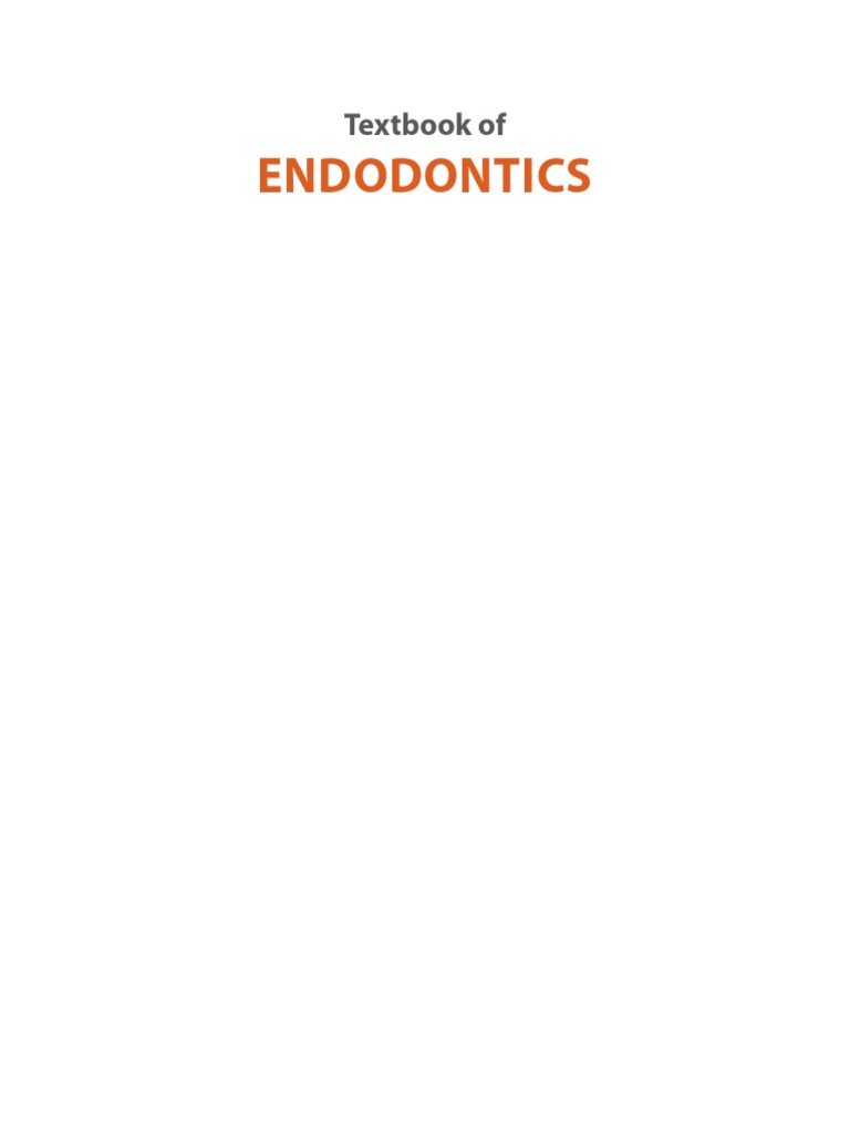Endodontics PDF | PDF