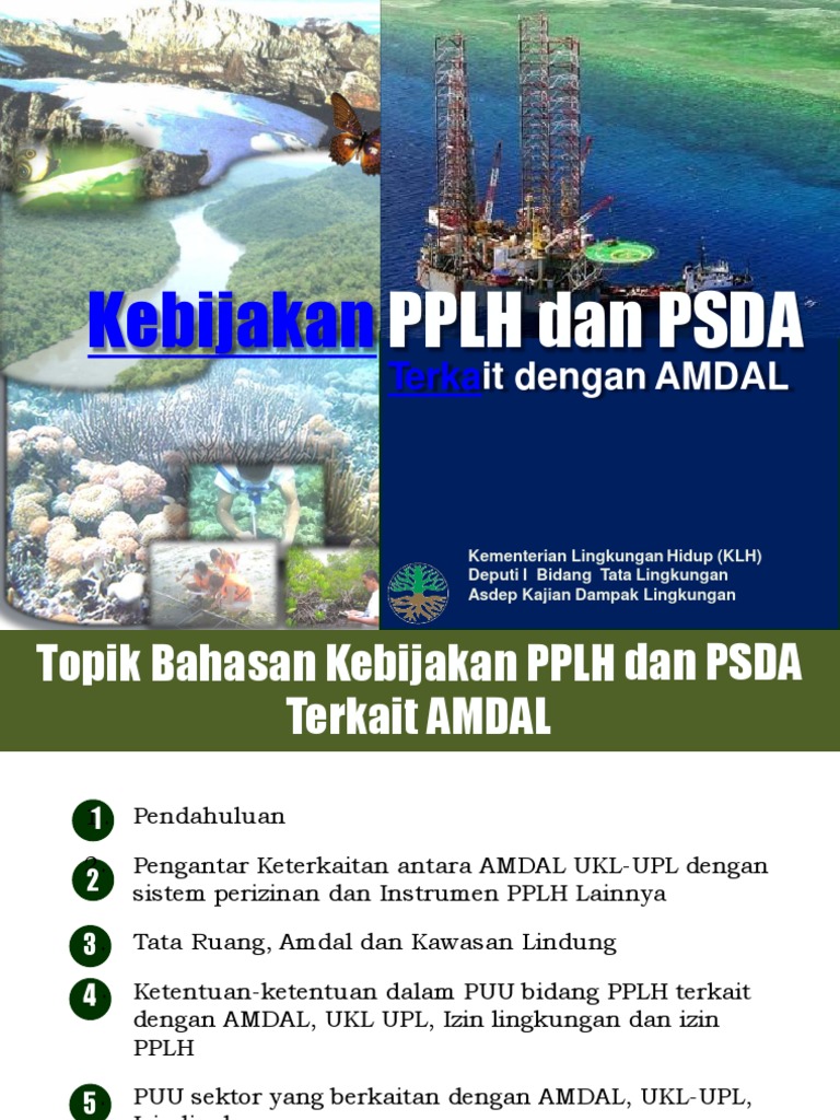 Kebijakan PPLH Dan PSDA PDF | PDF