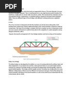 Understanding Truss Bridge Design | PDF | Truss | Force