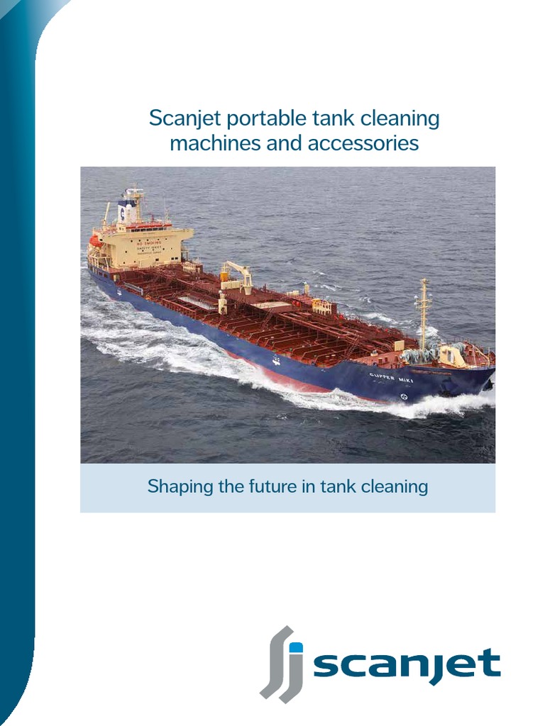 Scanjet Portable | PDF | Stainless Steel | Tanks