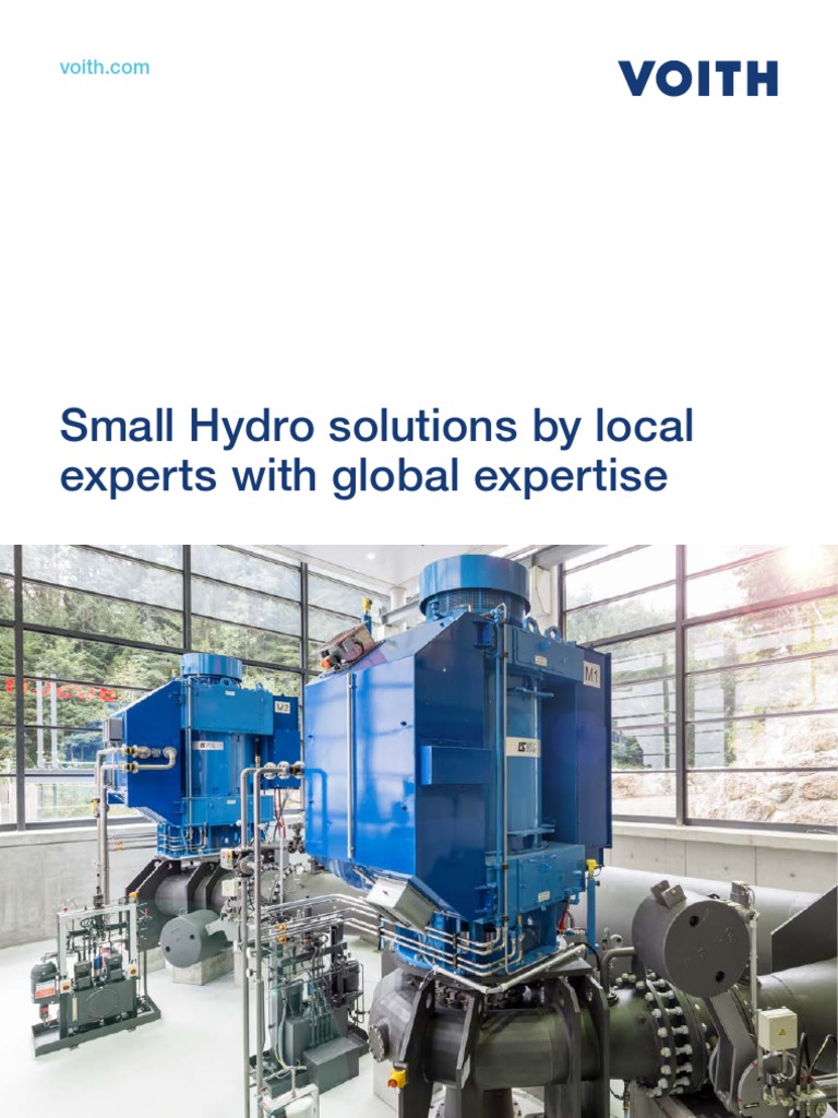 VOITH Small Hydro Solution | PDF | Hydroelectricity | Power Station