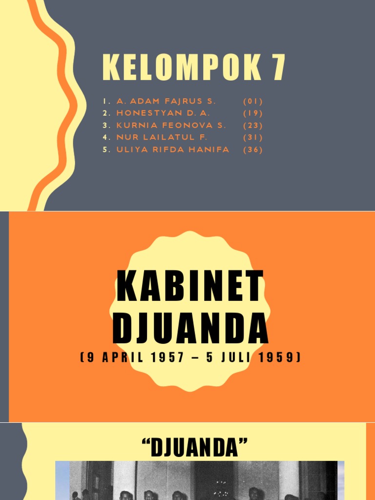 Kabinet Djuanda | PDF