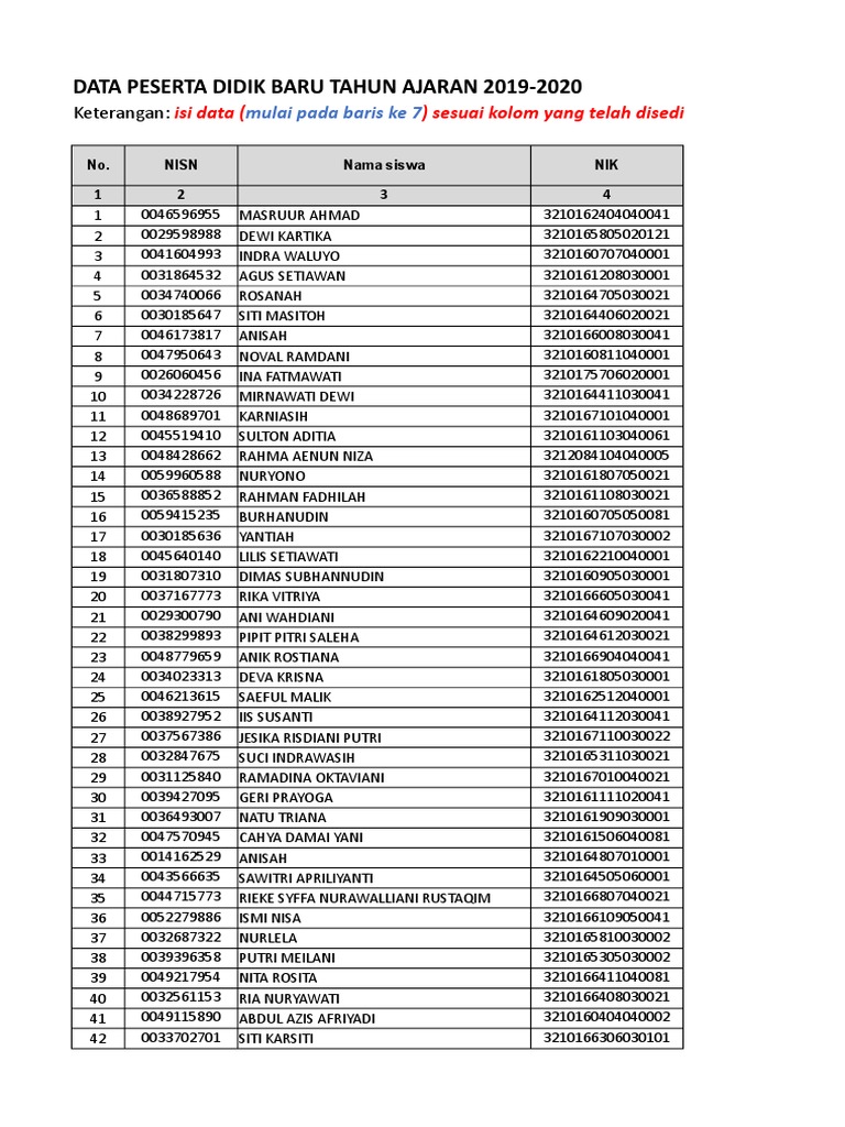 Form PPDB 2019 | PDF