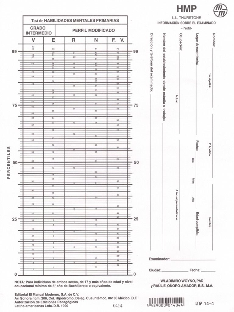 HMP Perfil PDF | PDF