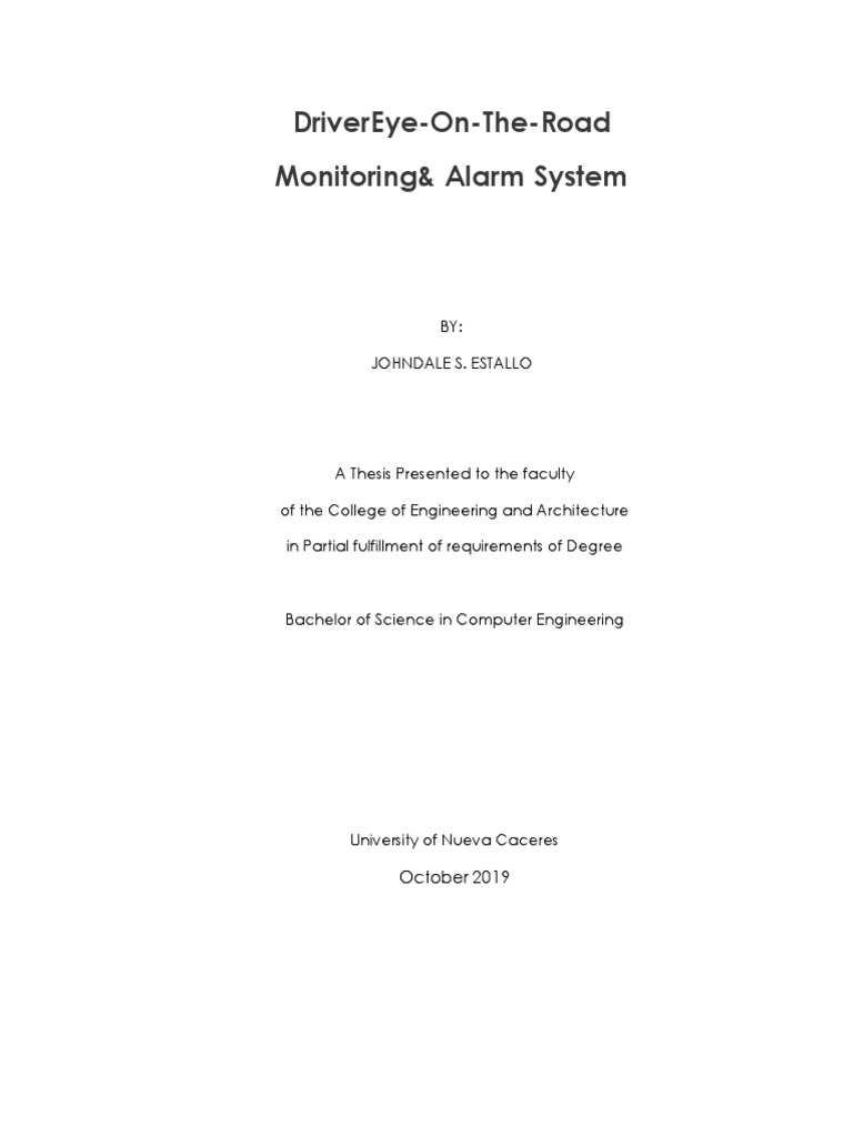 Estallo Thesis Final Defense | PDF | Traffic Collision | Python ...
