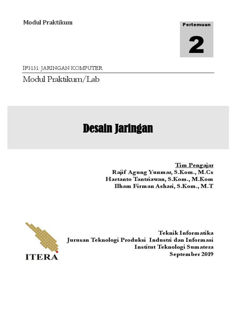 Modul 2 Jaringan Komputer - GNS3 | PDF
