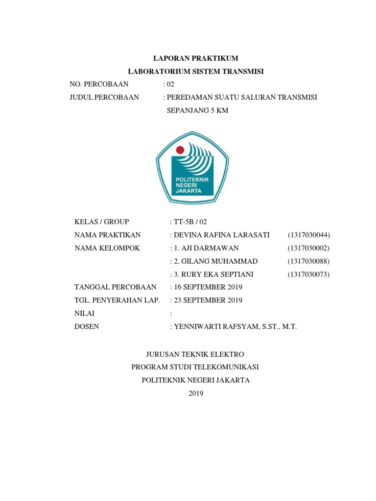 Peredaman Saluran Transmisi | PDF