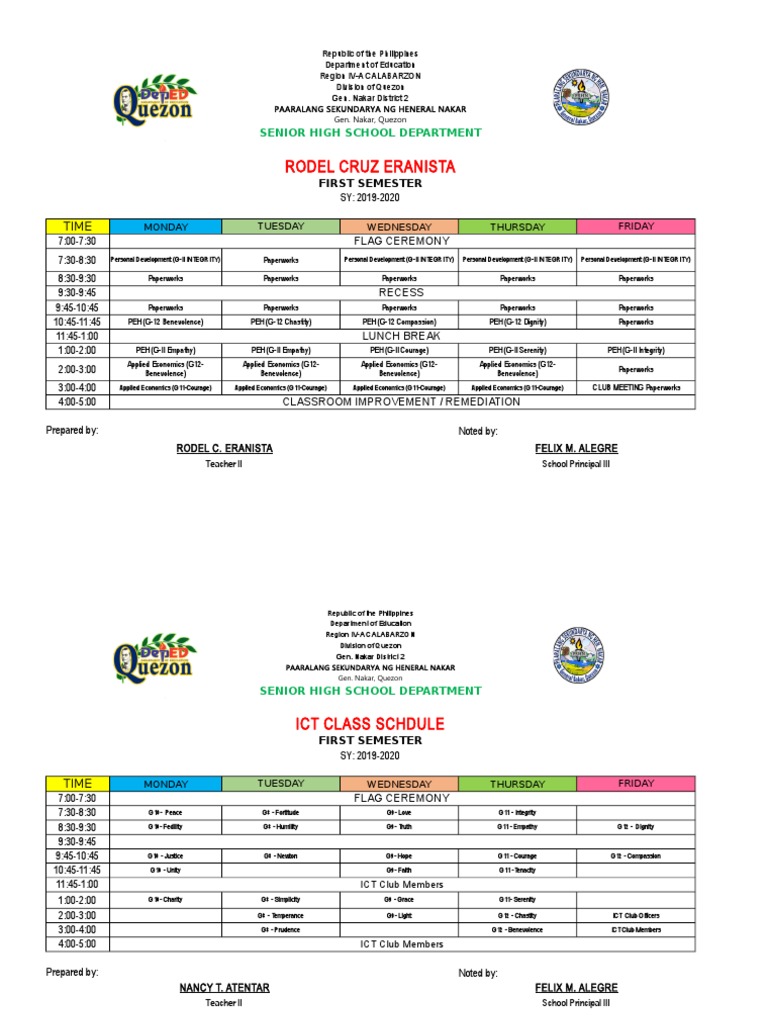 Rodel Cruz Eranista: Senior High School Department | PDF | Stereotypes ...