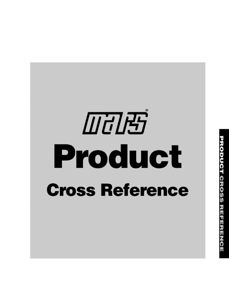 Mars Product Cross Reference Information Guide | PDF | Relay | Machines