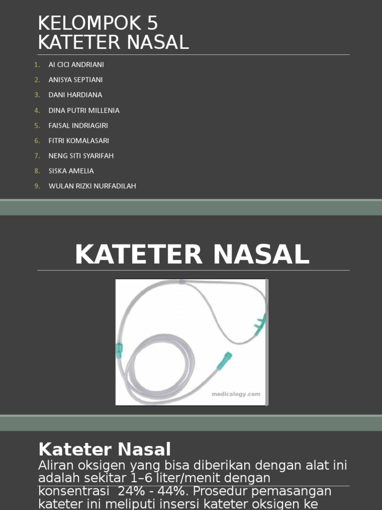 Kateter Nasal | PDF