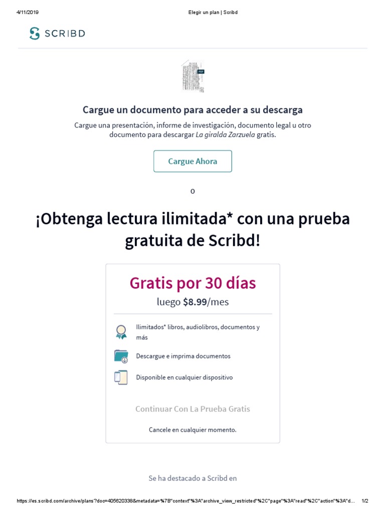Elegir Un Plan - Scribd | PDF