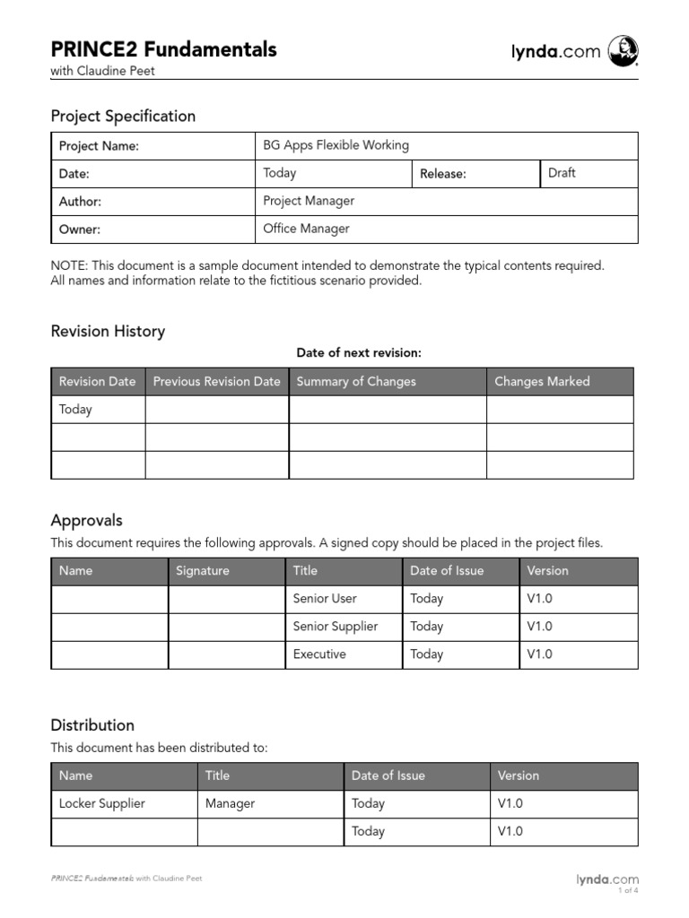 02 - 04 - Product Specification Sample Document | PDF | Specification (Technical Standard ...