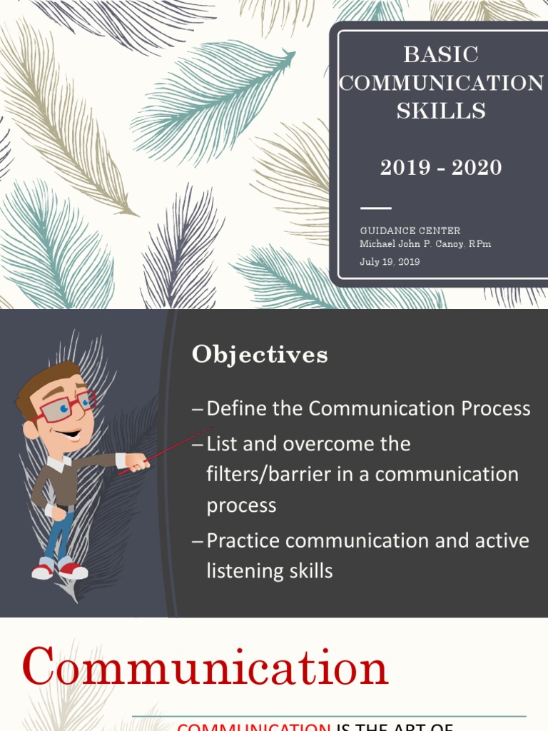 Basic Communication Skills Guide | PDF