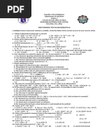Grade 8 Math-Q1 Assessment Based On Matatag Curriculum | PDF ...