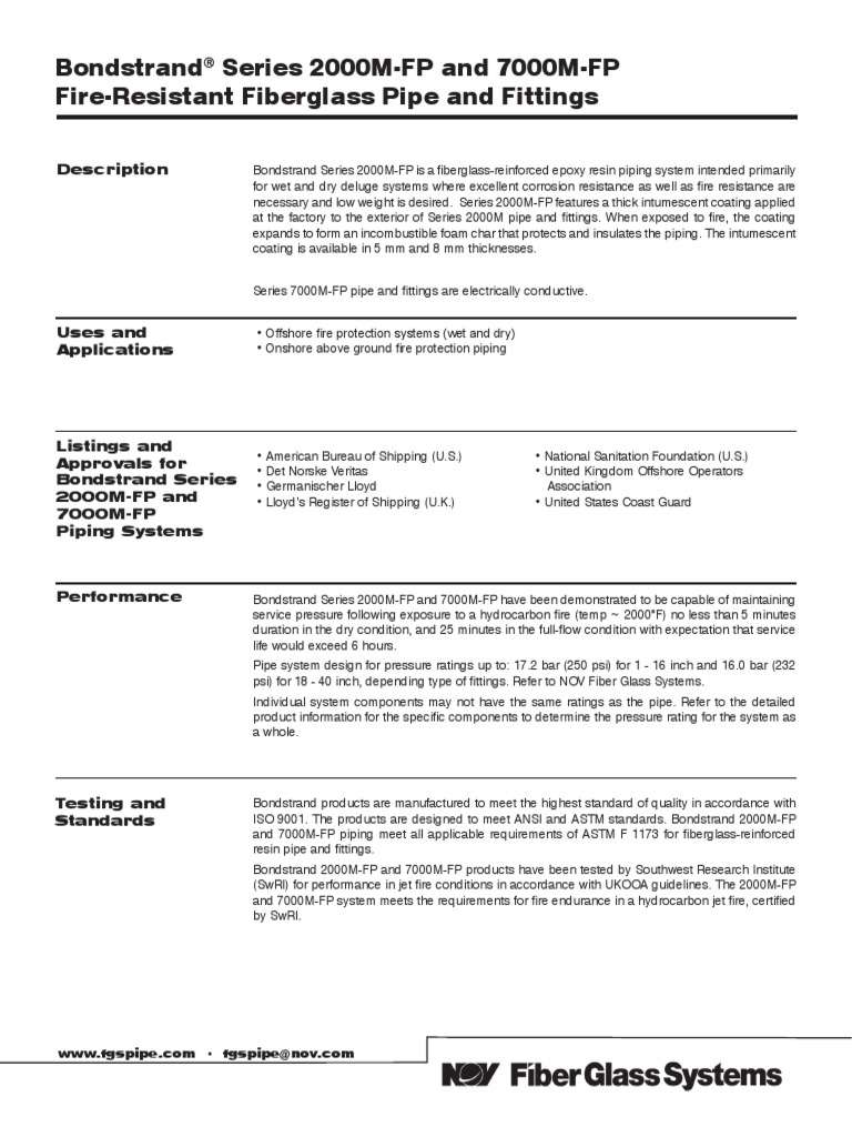 Mos3200 Bs 2000m FP Product Data | PDF | Pipe (Fluid Conveyance) | Epoxy