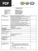 COT Lesson Plan... AP6 | PDF