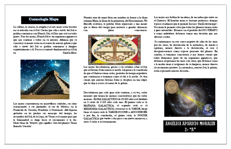 Cosmovisión y ciclos en la cultura maya | PDF | Civilización maya | Dom