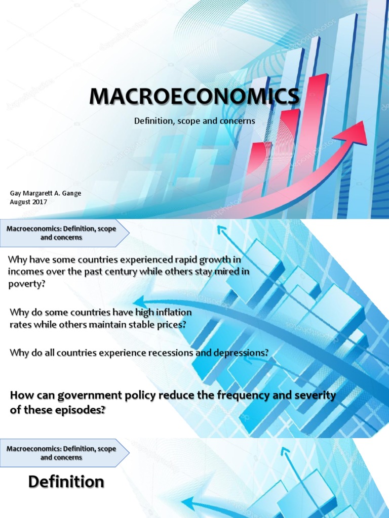Macroeconomics: Definition, Scope and Concerns | PDF | Macroeconomics ...