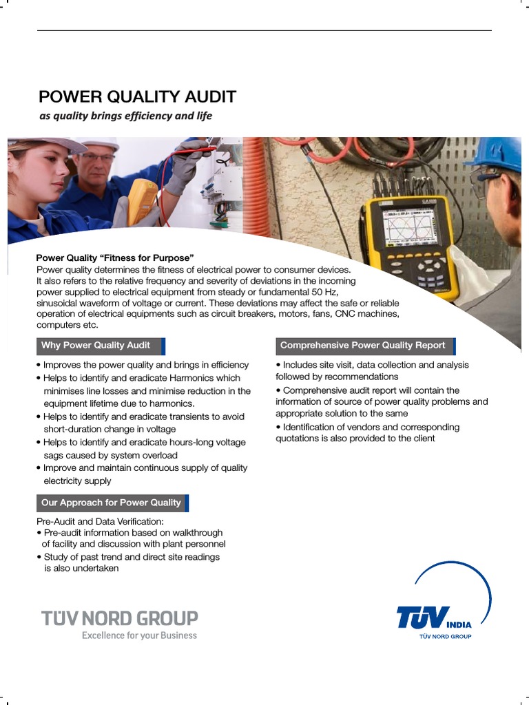 Power Quality Audits | PDF | Electric Power | Electrical Engineering