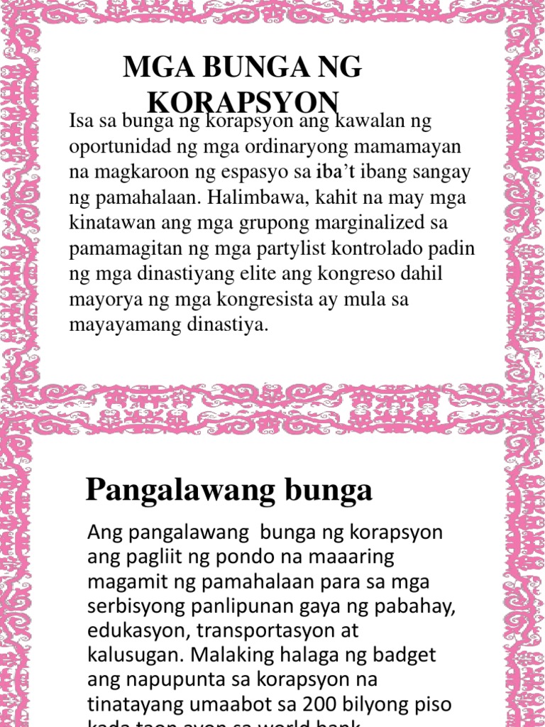 Korapsyon | PDF
