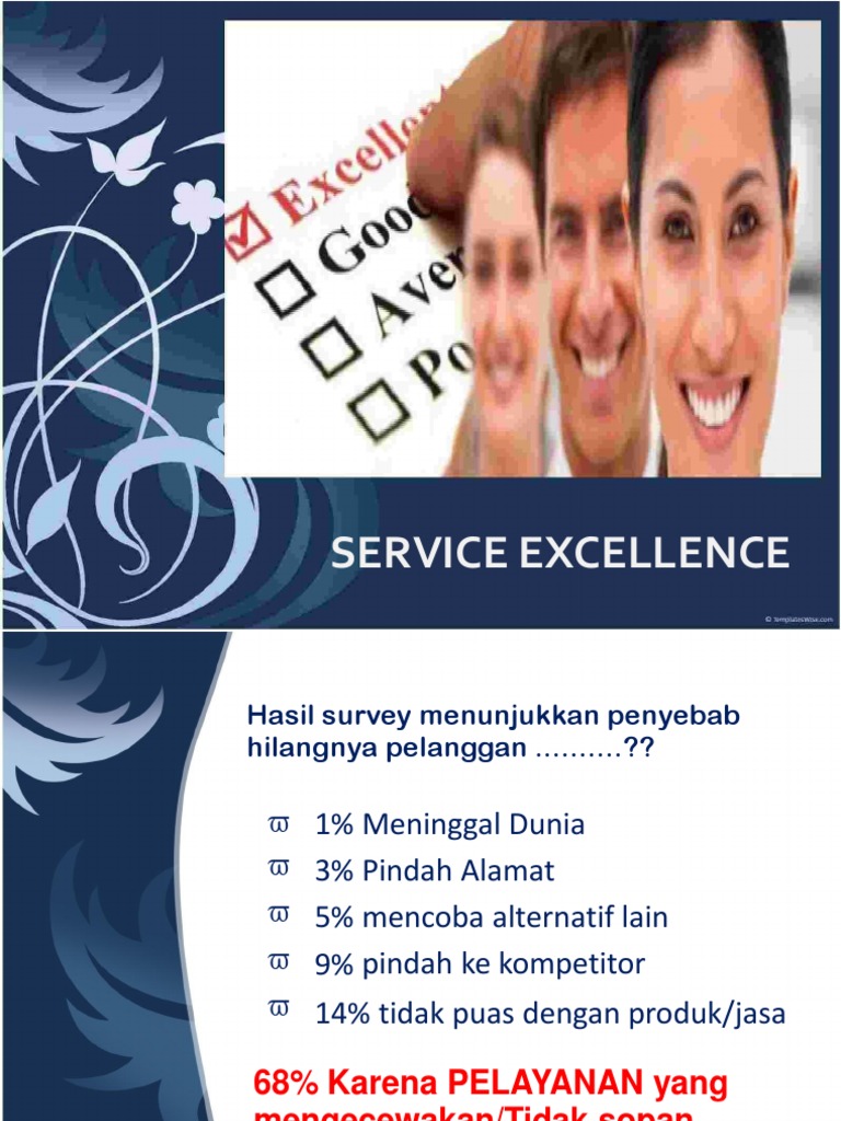 1 Materi Service Excellent | PDF | Bisnis