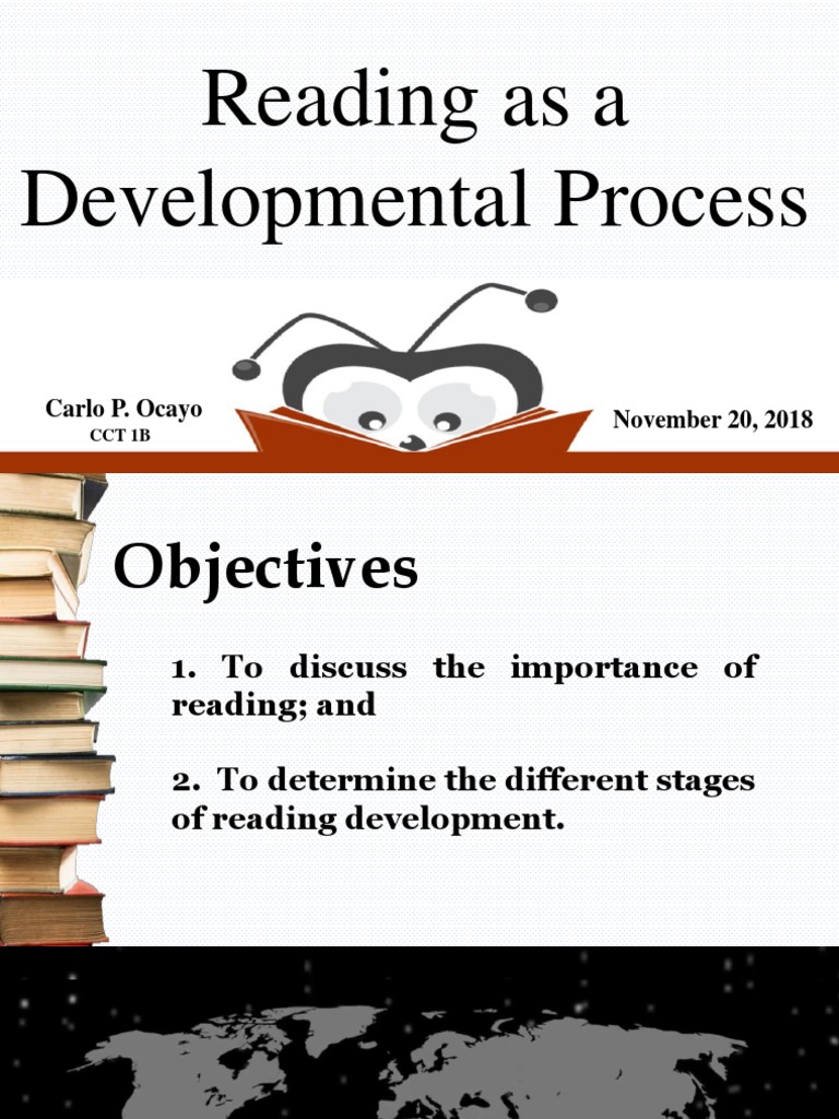 Reading As A Developmental Process | PDF | Fluency | Learning
