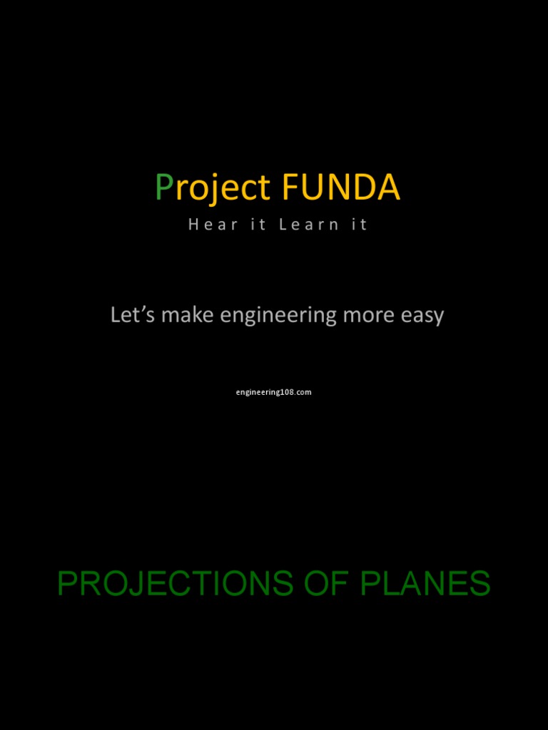 Roject FUNDA: Let's Make Engineering More Easy | PDF | Triangle | Circle