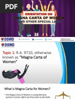 RA 9710 - Magna Carta of WomenII | PDF | Discrimination | Gender Studies