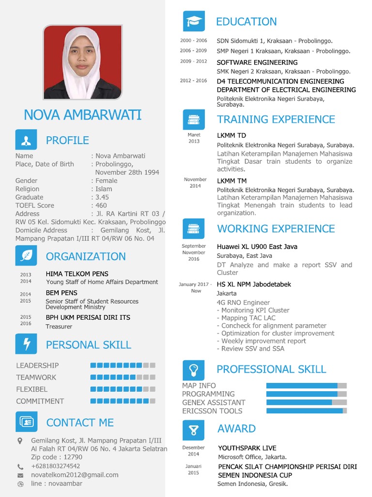 CV Nova Ambarwati - RNO | PDF