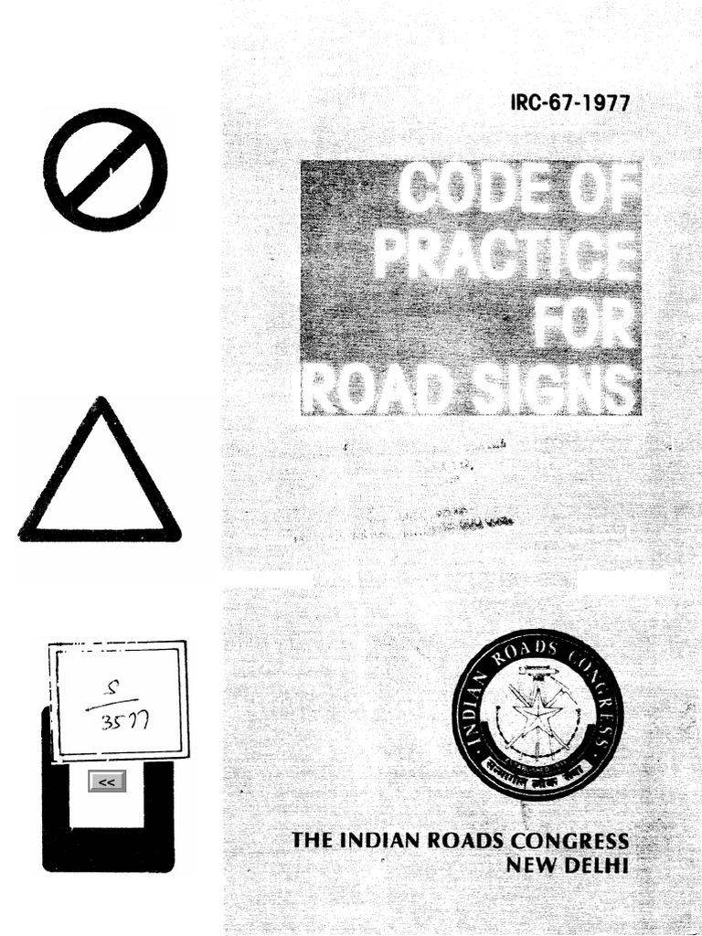 Irc 067-1977 | PDF | Traffic | Intersection (Road)