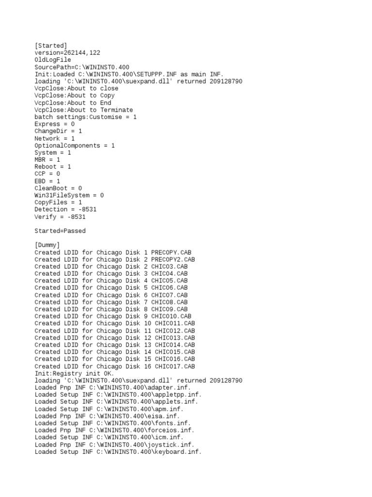 Setup Log | PDF | Utility Software | Computer Libraries