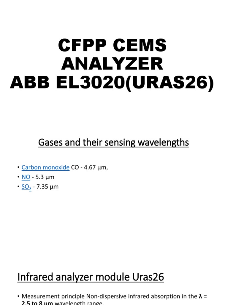 CEms Uras 26 | PDF | Infrared | Gases
