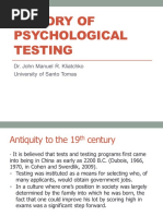 Types of Psychological Tests | PDF | Psychological Testing ...