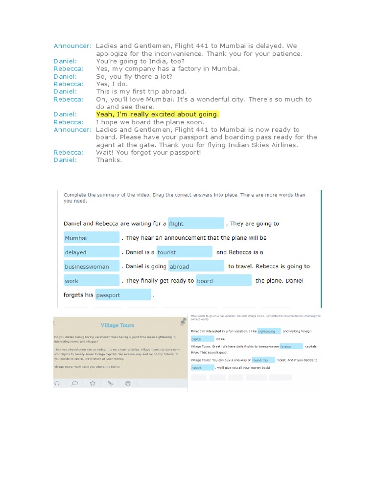 Announcer: Daniel: Rebecca: Daniel: Rebecca: Daniel: Rebecca: Daniel: Rebecca: Announcer | PDF