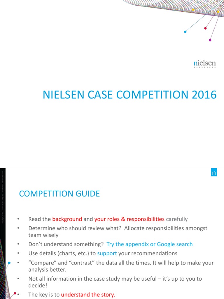 Nielsen's Template For NCC | PDF | Retail | Foods