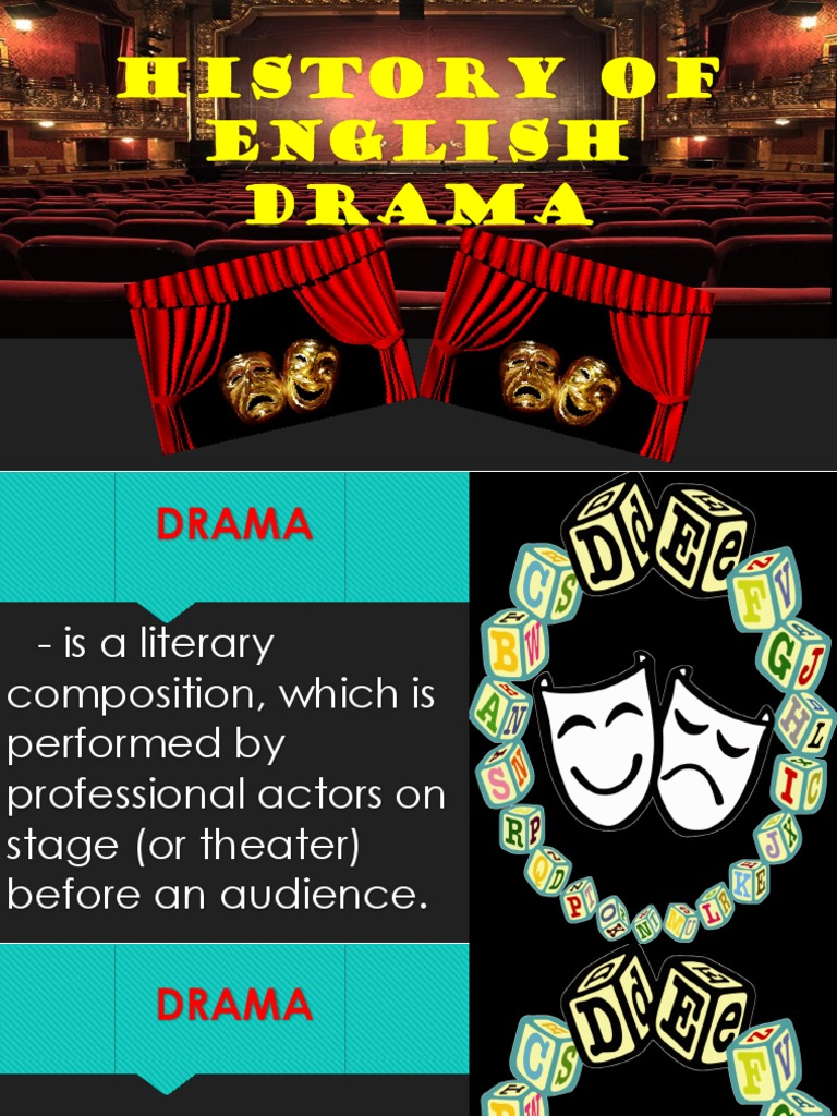 History of English Drama | PDF | English Drama | Broadway Theatre
